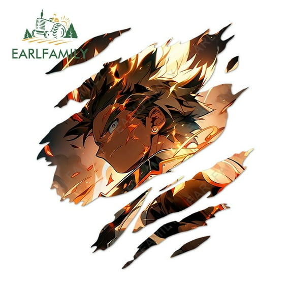 EARLFAMILY 5.1 Inch Himiko Toga Cartoon Car Sticker Trunk Windshield ...