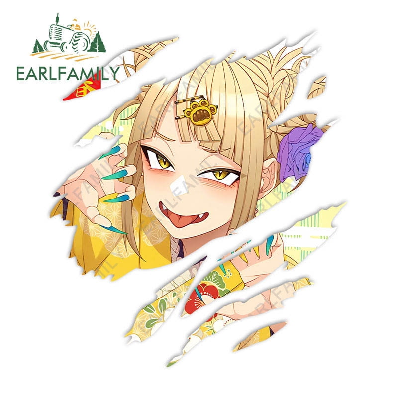 EARLFAMILY 5.1 Inch Himiko Toga Cartoon Car Sticker Trunk Windshield ...