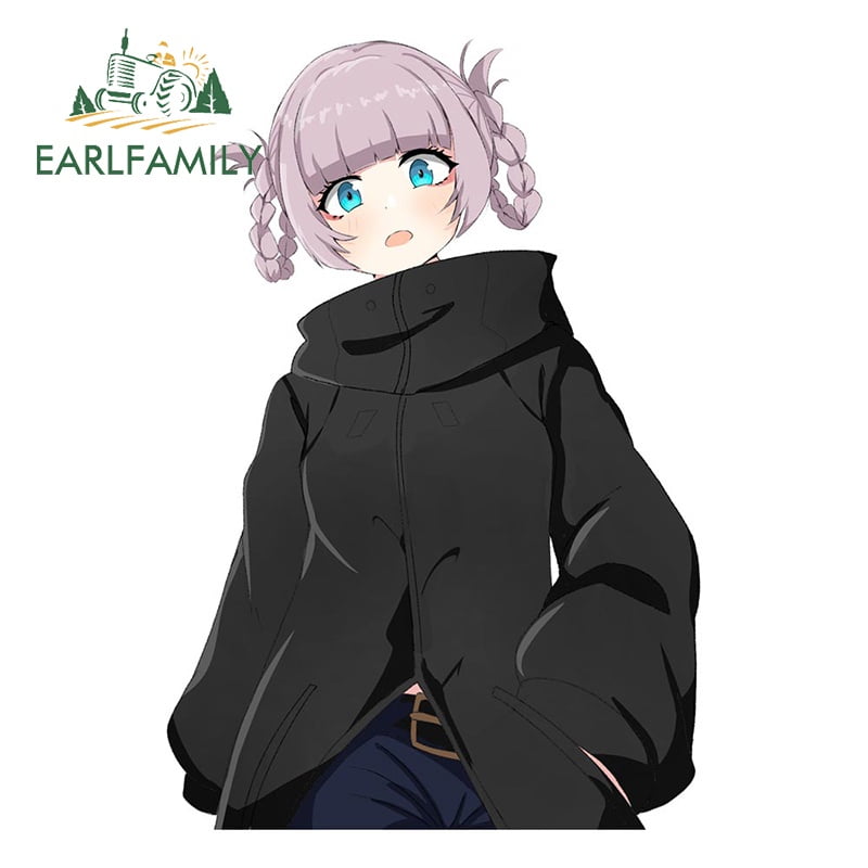 EARLFAMILY 5.1 Inch Nanakusa Nazuna Car Stickers Refrigerator ...