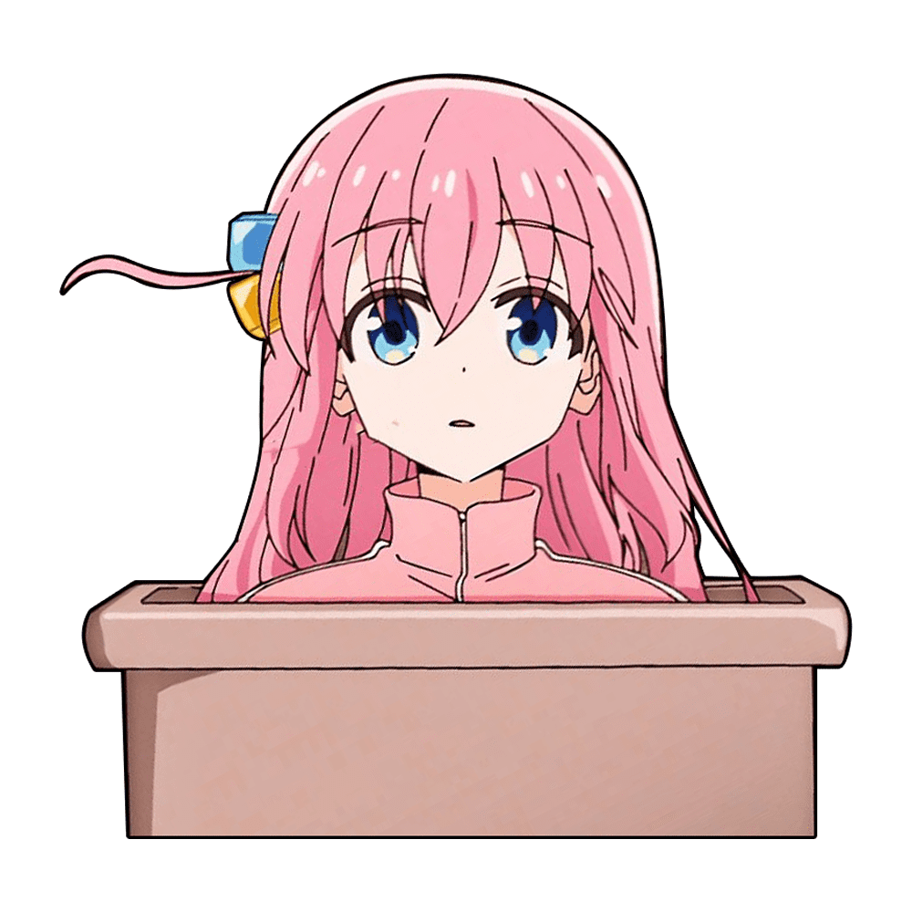 EARLFAMILY 5.1 Inch Personalized Anime Girl Gotoh Hitori Waterproof ...