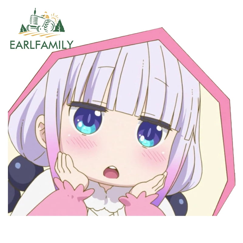 EARLFAMILY 5.1 Inch for Kanna Kamui Car Stickers Waterproof Occlusion ...