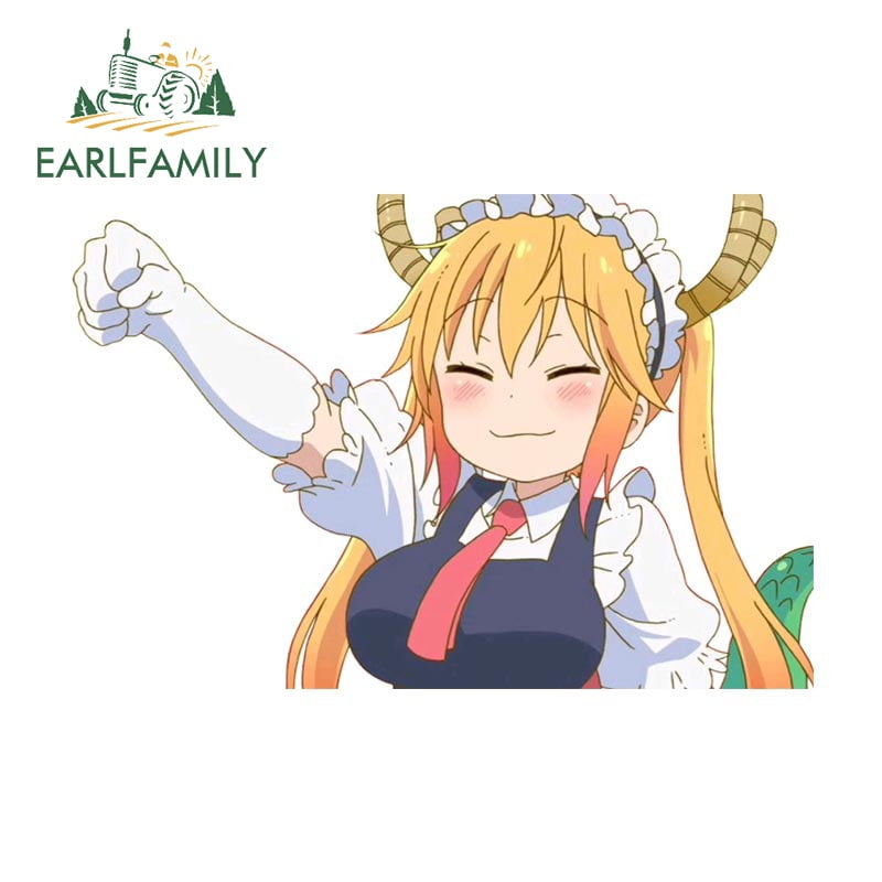 EARLFAMILY 5.1 Inch for Tohru Miss Kobayashi's Dragon Maid Car Stickers ...