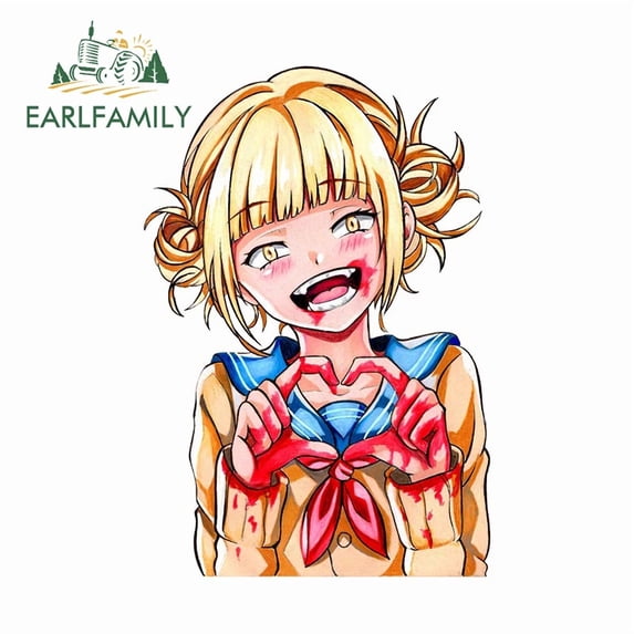 EARLFAMILY 5.1" Toga Himiko Vinyl Car Wrap Stickers Laptop Graffiti ...