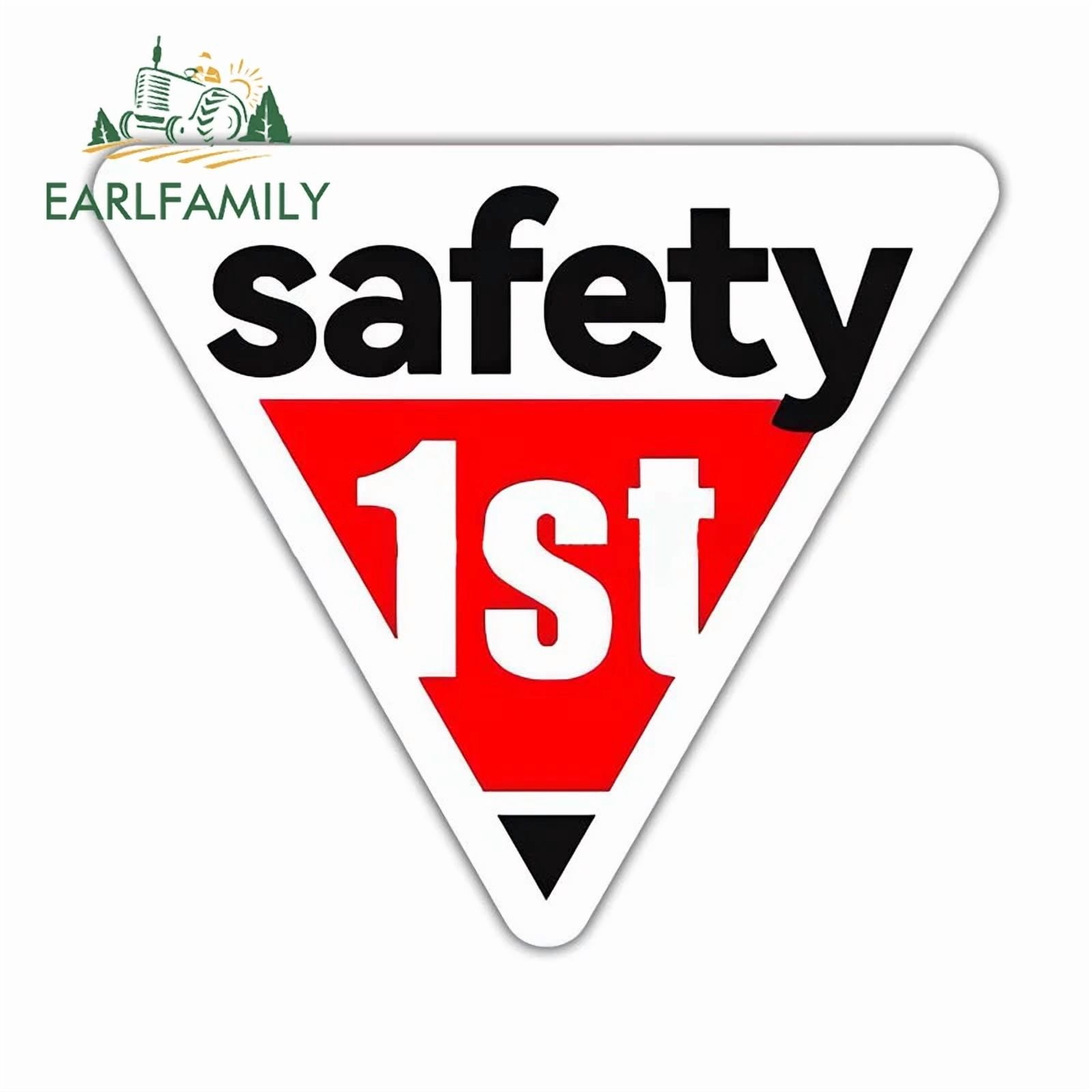 EARLFAMILY 5.1" for Safety First Auto Warning Car Sticker Scratch-Proof ...