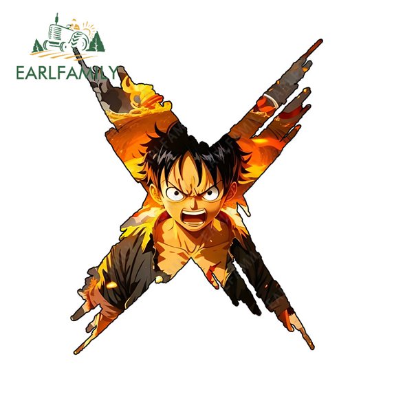 EARLFAMILY 5.1 in Anime Tear Car Stickers Cool Motorcycle Windows ...