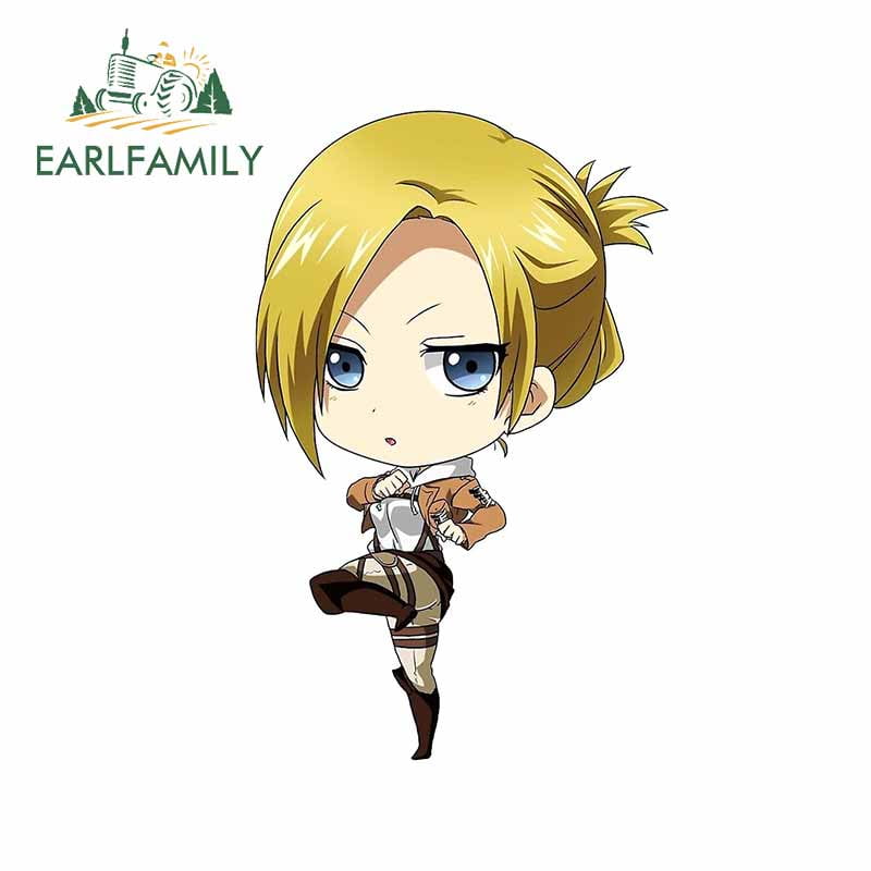 EARLFAMILY 5.1 in for Annie Waifu Decal Laptop Motorcycle VNA Car ...