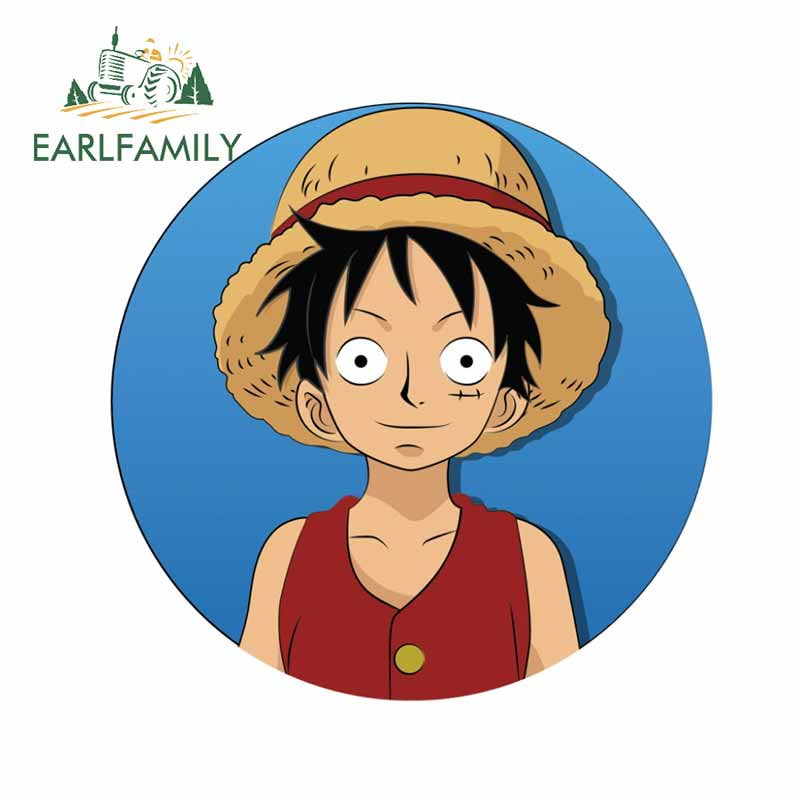 EARLFAMILY 5.1 in for One Piece Luffy DIY Motorcycle Car Stickers ...