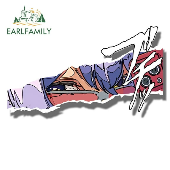 EARLFAMILY Acheron x Black Swan Peek Car Sticker Honkai Star Rail ...