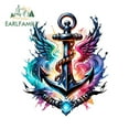 EARLFAMILY Anchor Car Stickers Motorcycle Windows Air Conditioner Glass ...