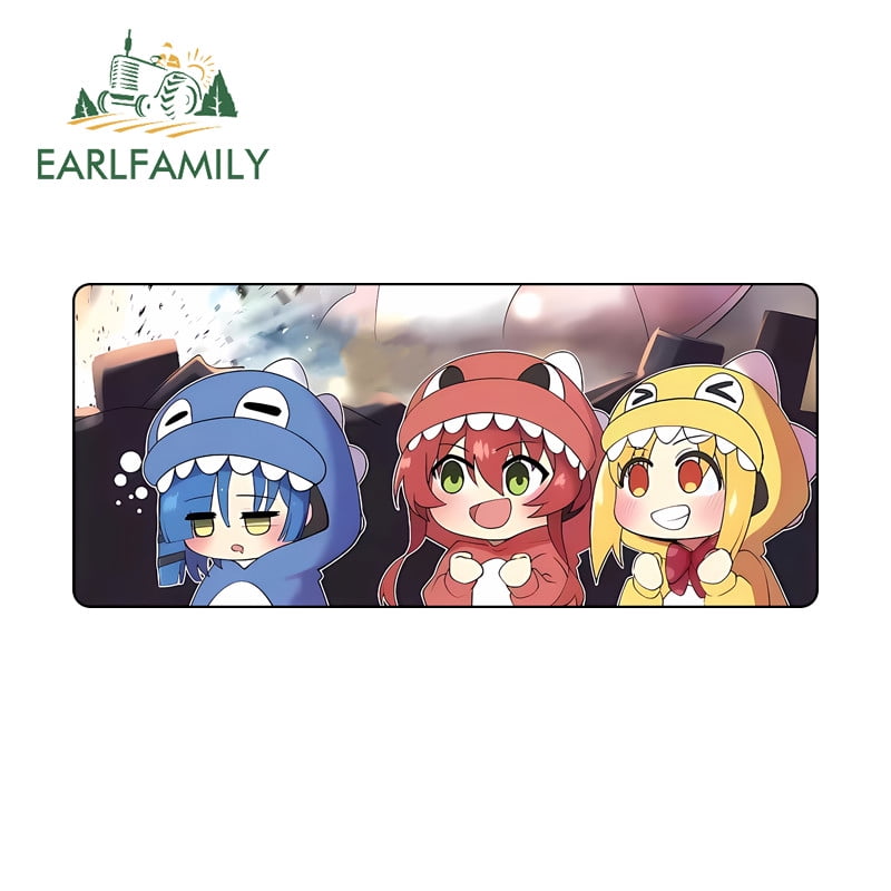 EARLFAMILY Bocchi The Rock Slap Cartoon Car Sticker Waterproof ...