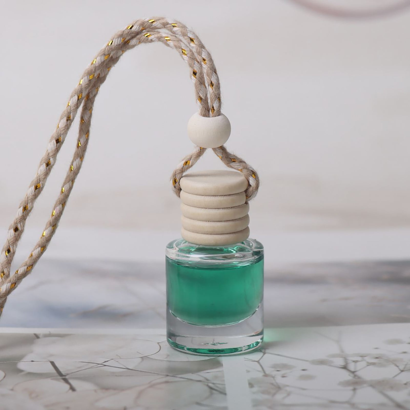 EARSTMAKEUP 10ml Hanging Car Air Freshener Diffuser, Clear Glass ...