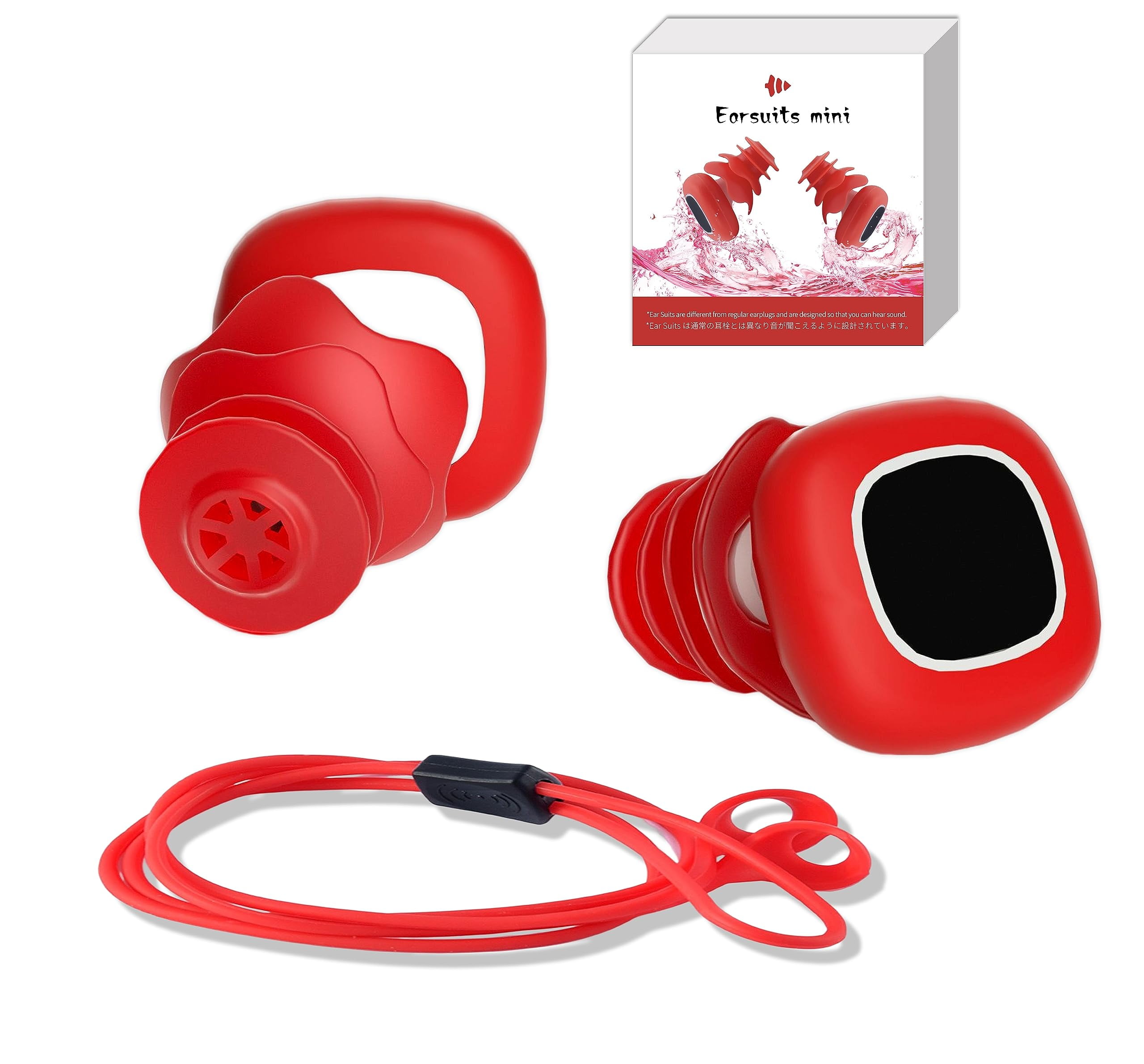 [ EARSUITS Mini ] Waterproof Ear Plugs for Surfing Swimming Blocks Out ...