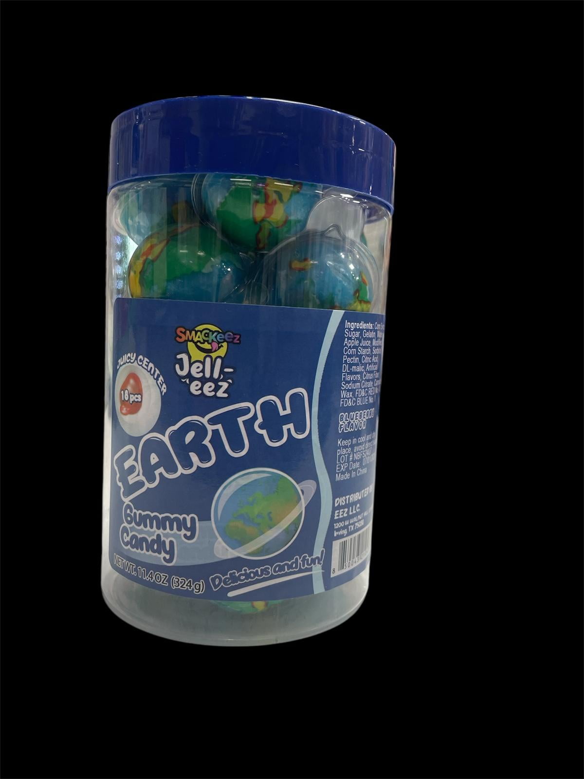 EARTH GUMMY CANDY- SMACKEEZ - Walmart.com