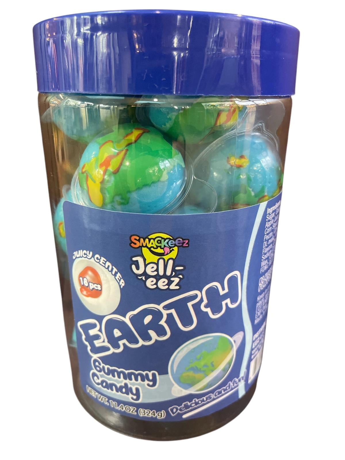 EARTH GUMMY CANDY- SMACKEEZ - Walmart.com