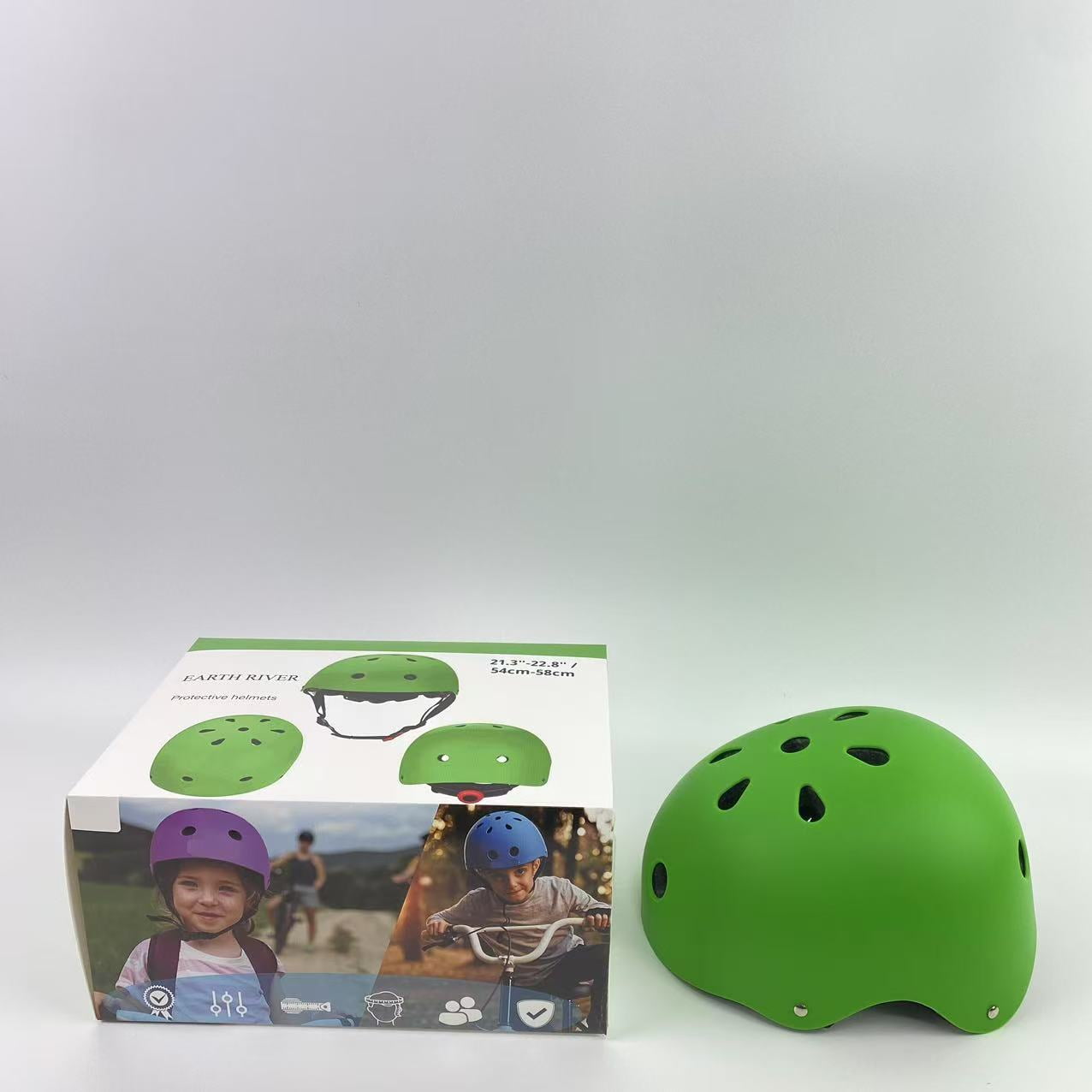 EARTH RIVER Protective helmets,Bike Helmet,Adjustable Bicycle Helmet ...