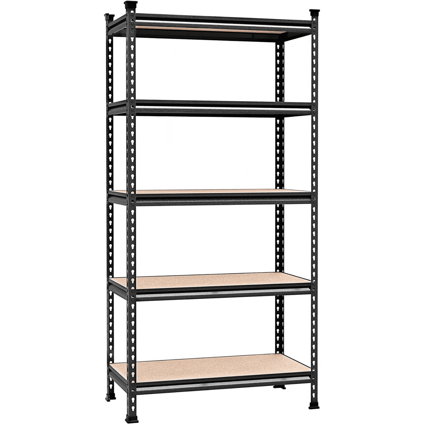 EARTHMOUNT 5-Tier Metal Storage Shelving Unit, 36”W x 18”D x 72”H ...