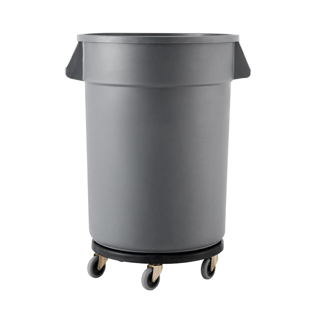EARTHMOUNT 500 lbs Heavy-Duty Trash Can Dolly with 5 Swivel Casters ...