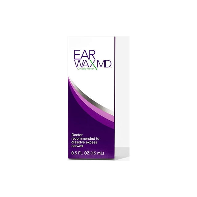 EARWAX MD Drops, Ear Wax Removal Drops for Ear Cleaning, 3 Pack ...