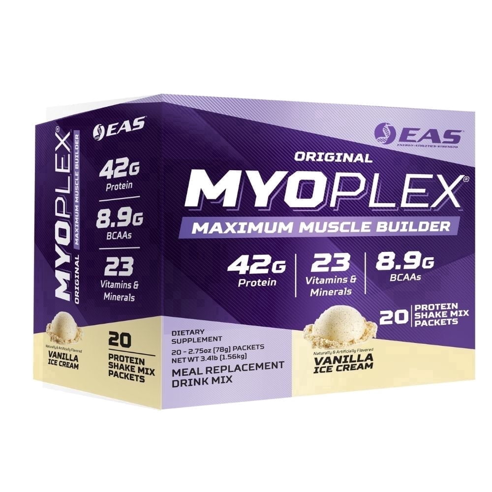 EAS Myoplex Max Muscle Builder 42g Protein Meal Replacement 20 Pack ...