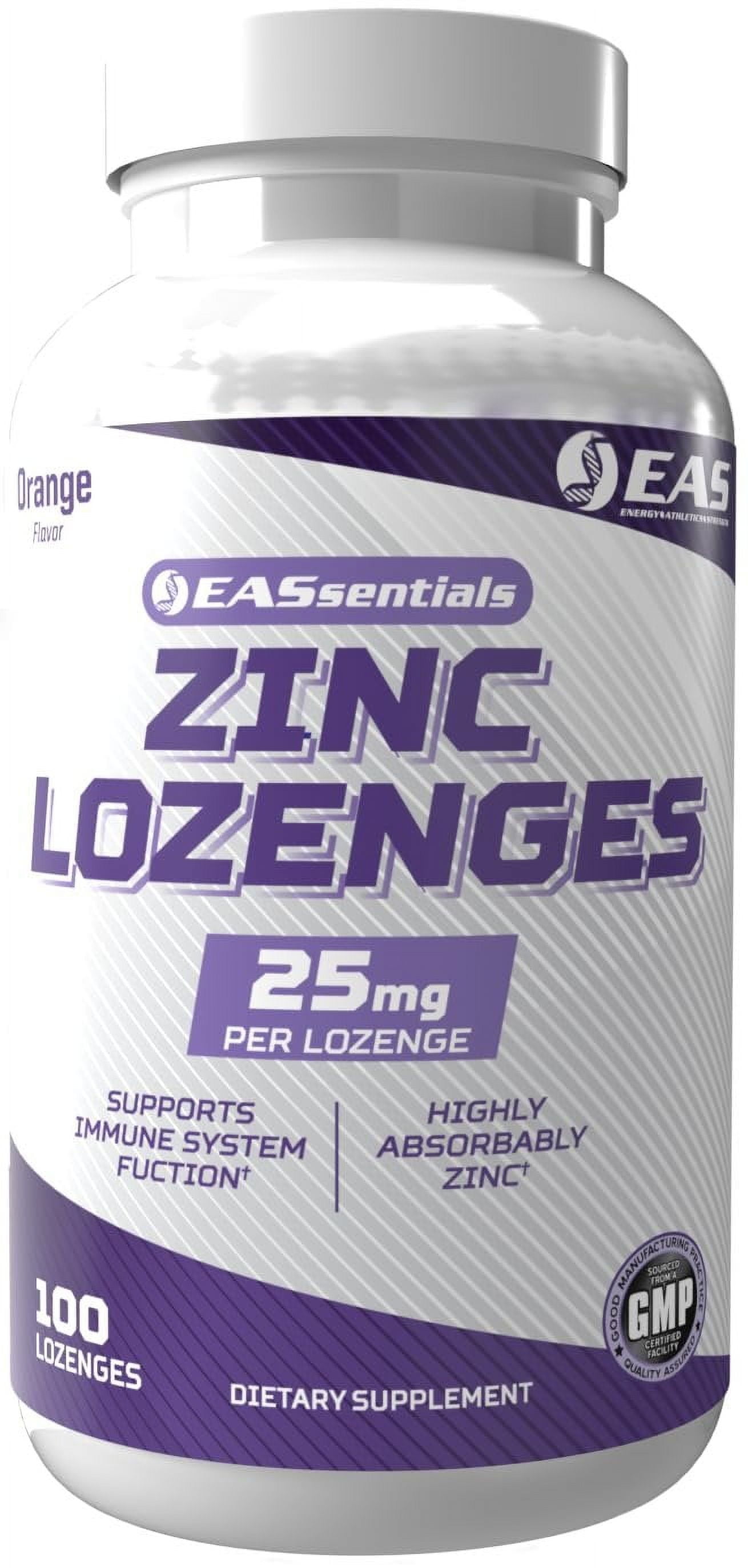EAS Zinc Lozenges Highly Absorbable with No Fillers or Additives ...