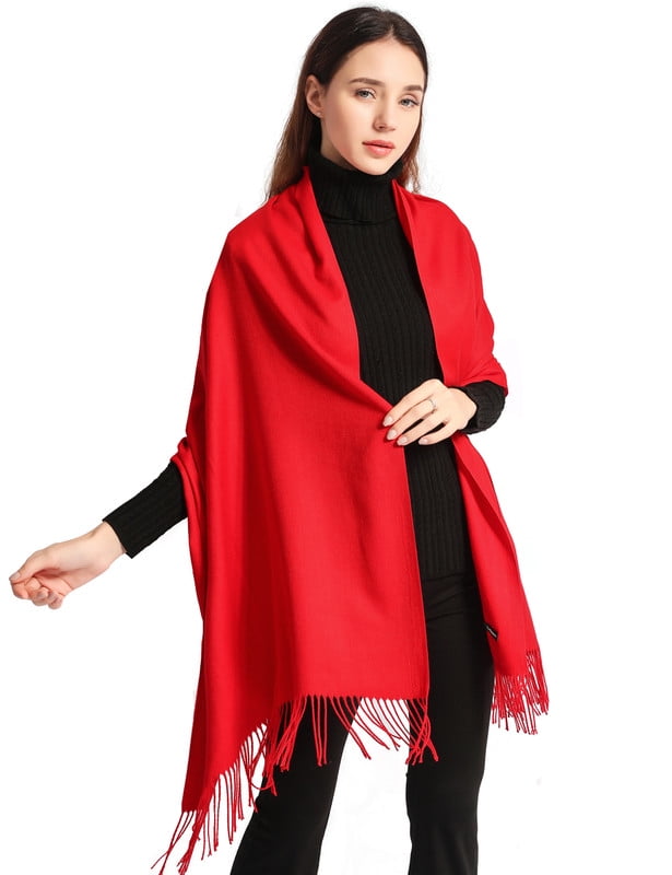 EASE LEAP Pashmina Scarfs Women Shawls Wraps Evening Dresses Soft Large ...