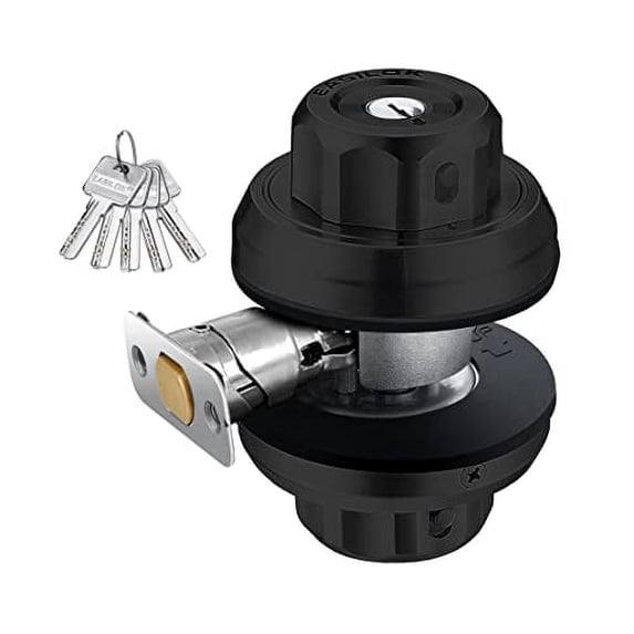 EASILOK Single Cylinder Deadbolt Lock, Twist to Lock, Keyless, Anti ...