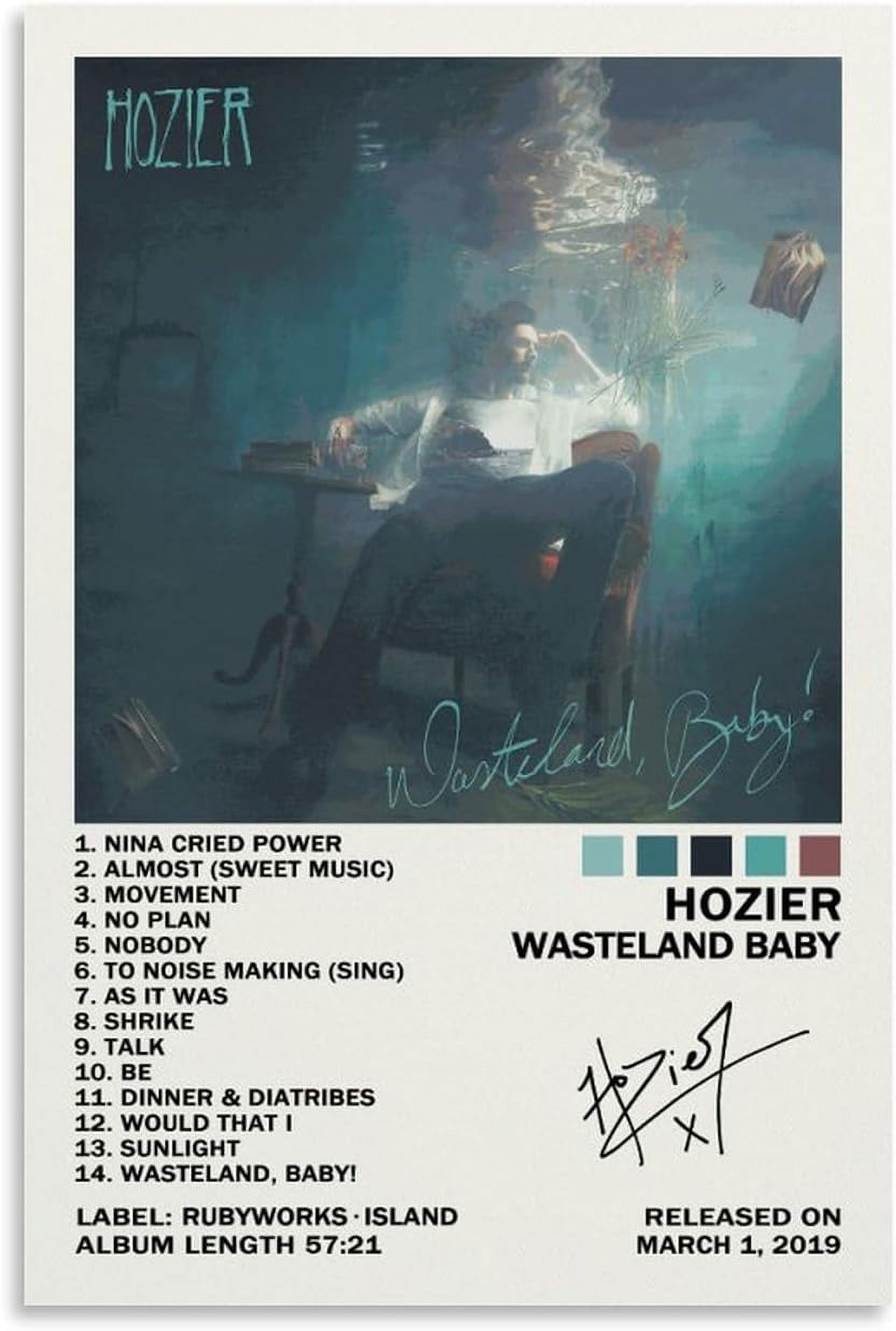 EASSL Alex G Trick Poster Album Cover Posters Canvas Art Poster Bedroom ...