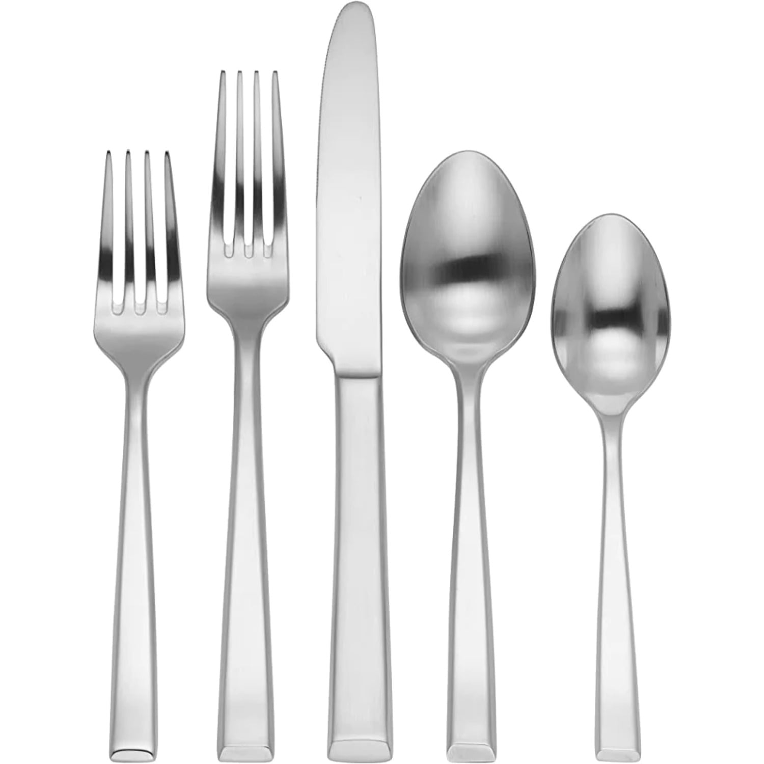 EAST END SATIN 20PC 18 10 Stainless Flatware Set by Reed Barton ...