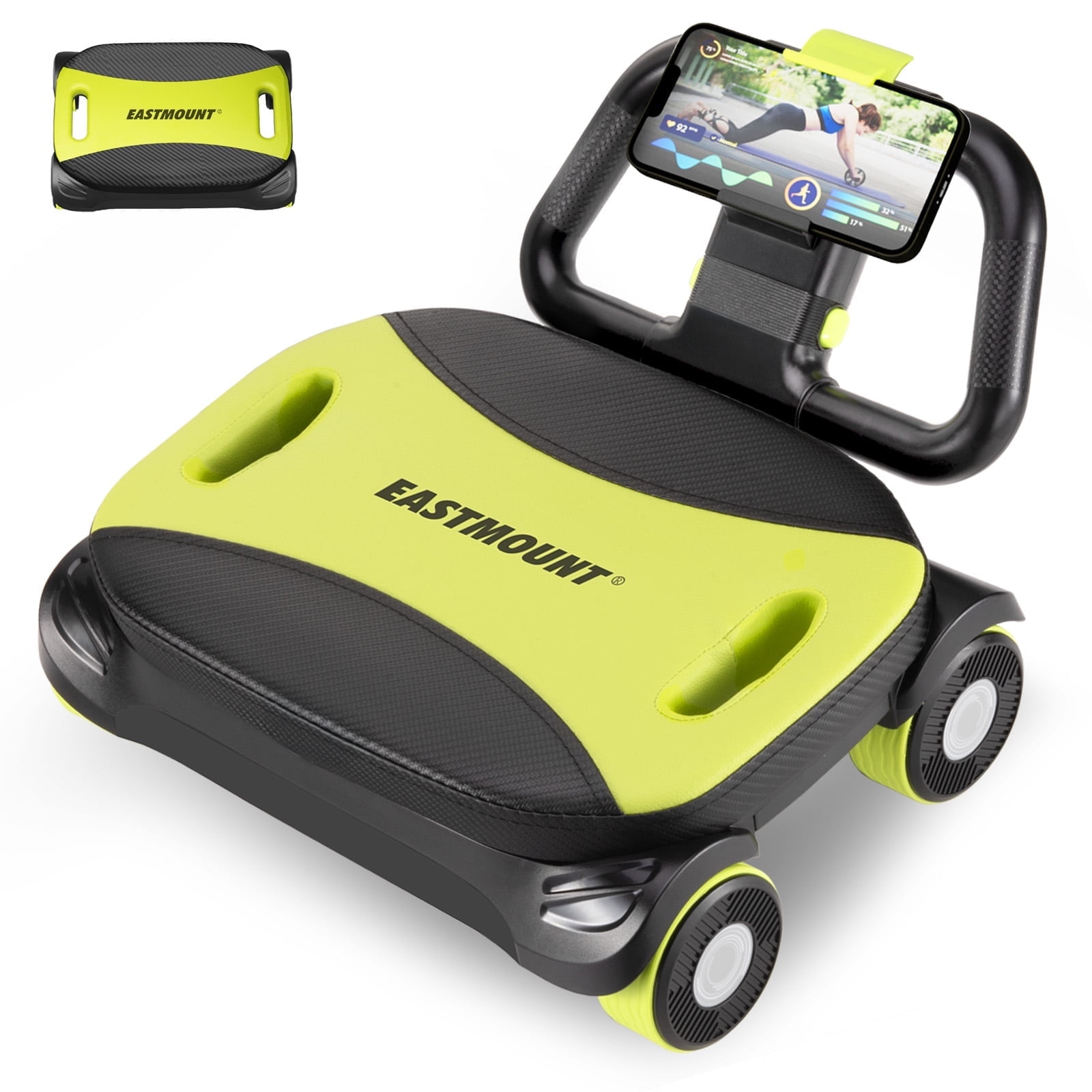 EAST MOUNT Ab Roller Wheel - Ab Roller with Elbow Support for Core ...