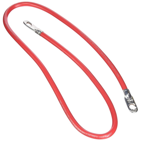 EAST PENN 4280 Battery Cable, 40 In., Red - Walmart.com
