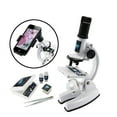EASTCOLIGHT 100/450/900X Smart Microscope Set, Smartphone Connectable Micro Scope Educational ...