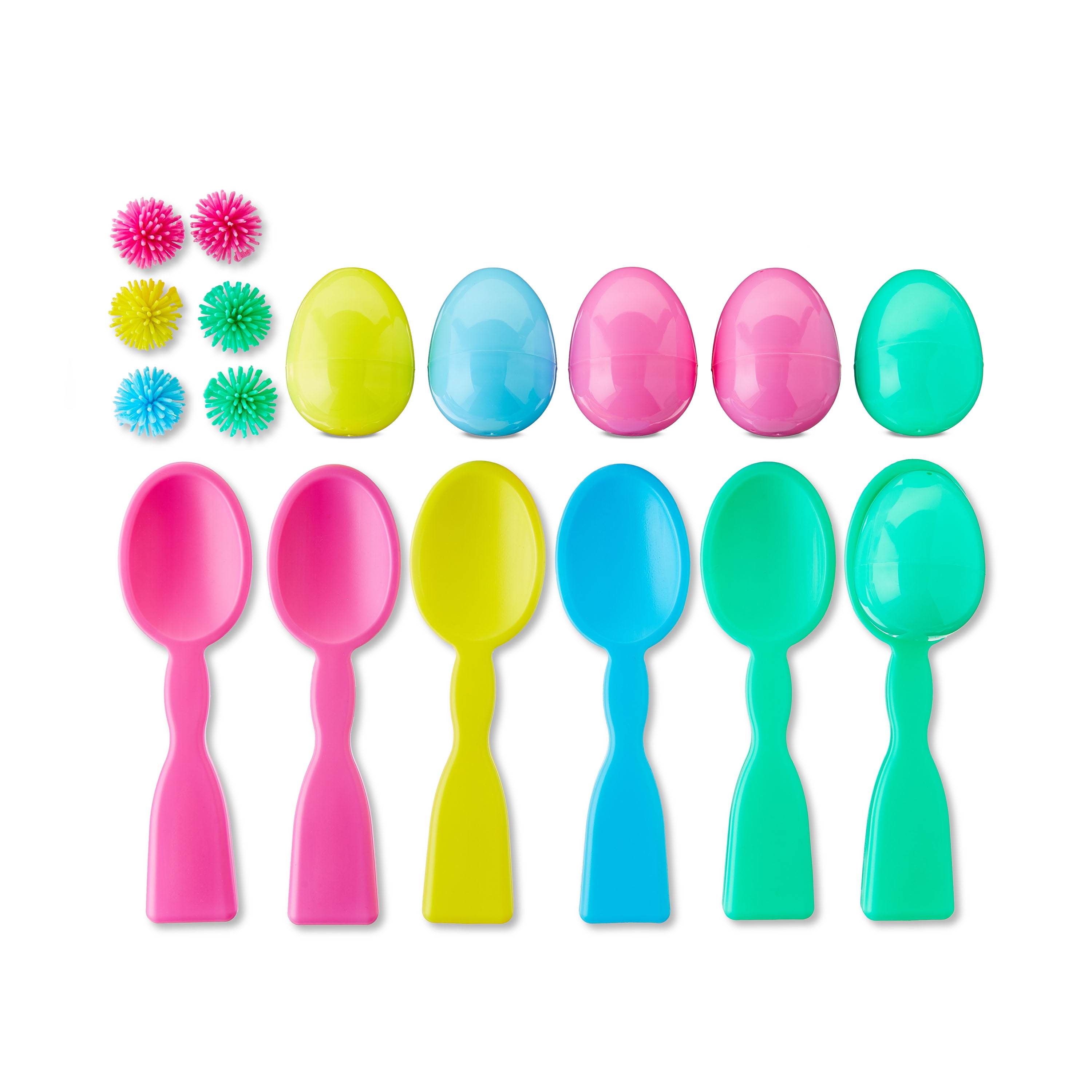 Easter Plastic Egg Relay Game Set, Multicolor, 6 Sets, by Way To ...