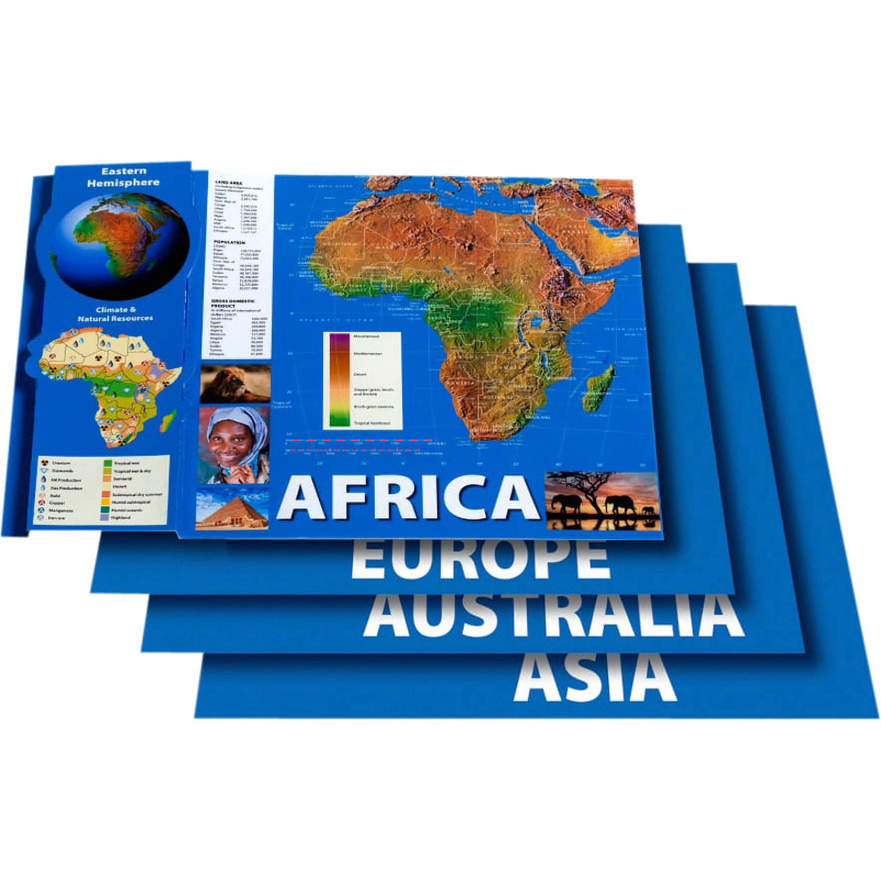 EASTERN HEMISPHERE MAPS CHART S - Walmart.com