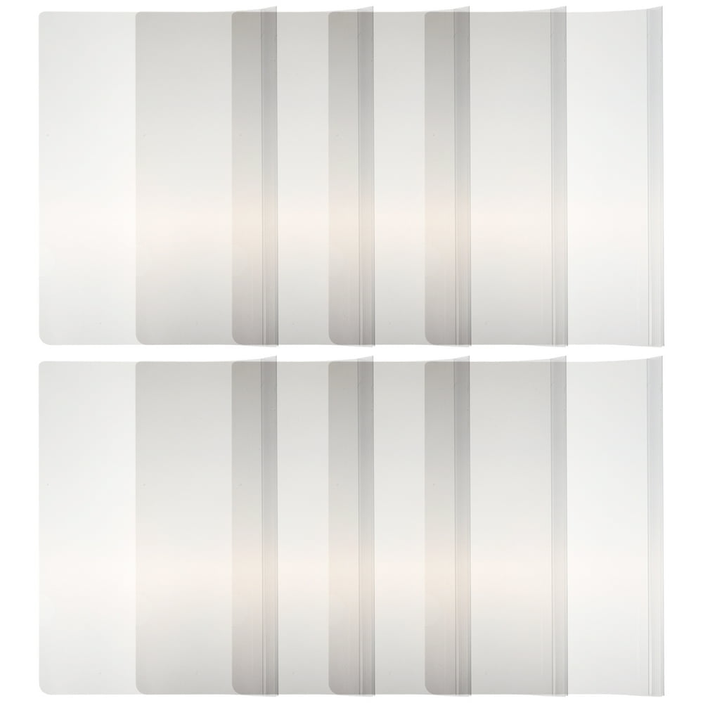 EASTIN 10Pcs Sliding Bar Report Covers A4 File Folders Clear File ...