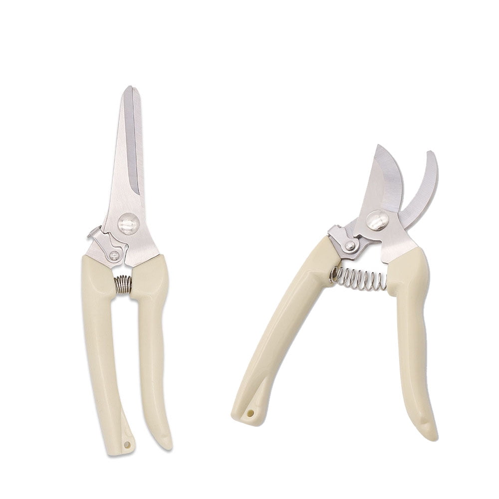 EASTIN 2Pcs Garden Pruning Scissors Grafting Scissors Stainless Steel ...
