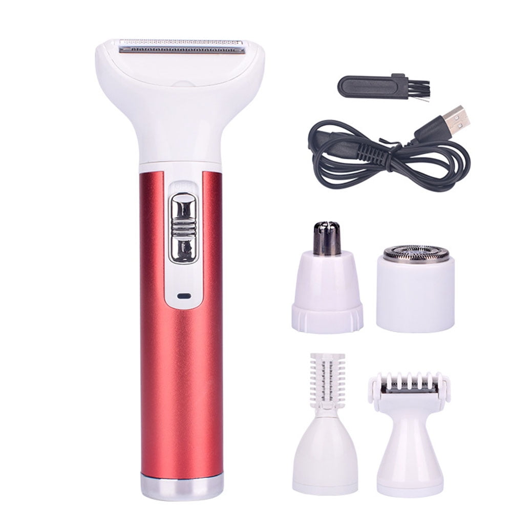 EASTIN 5 In 1 Women Electric Hair Removal Razor, Cordless Ladies Shaver ...
