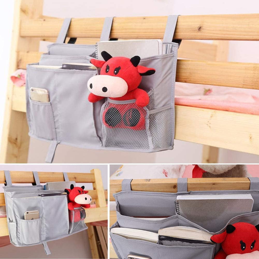 EASTIN Bedside Storage Caddy, Bunk Bed Organizer Bed Storage Pocket ...