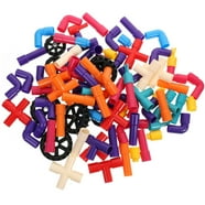 Fat Brain Toys Squigz Starter Set - 24 Piece Sensory Playset, Fidget ...