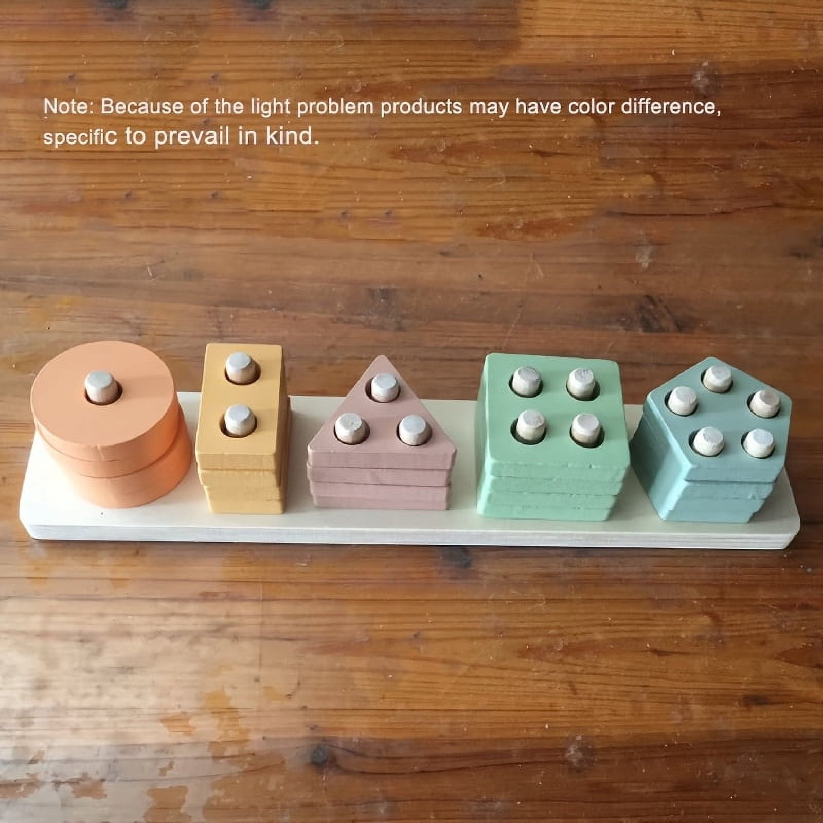 EASTIN CYCG Wooden Toys Sorting & Stacking Educational Wooden Toys for ...