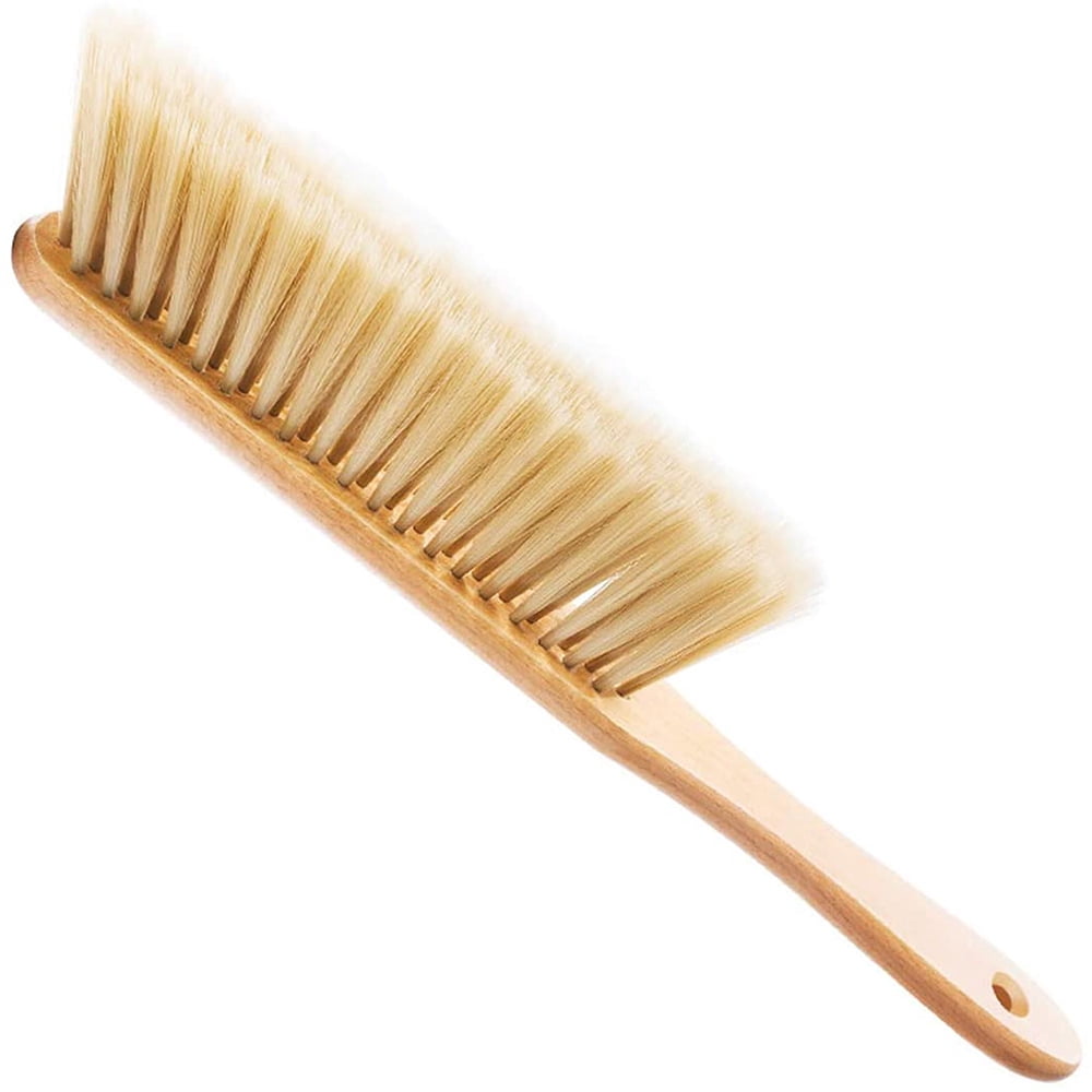 EASTIN Dusting Brush Soft Bristle with Wood Handle for Counter ...