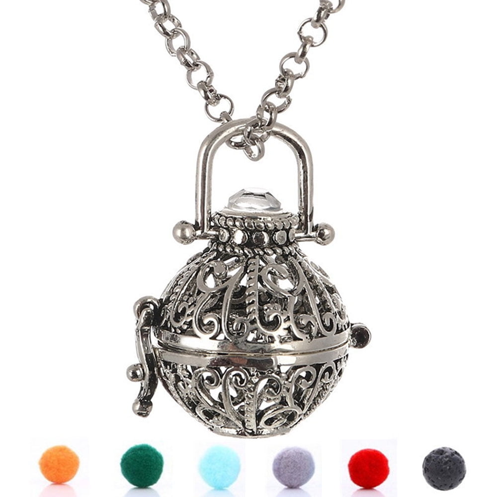EASTIN Essential Oil Diffuser Necklace, Aroma Therapy Diffusers Gifts ...