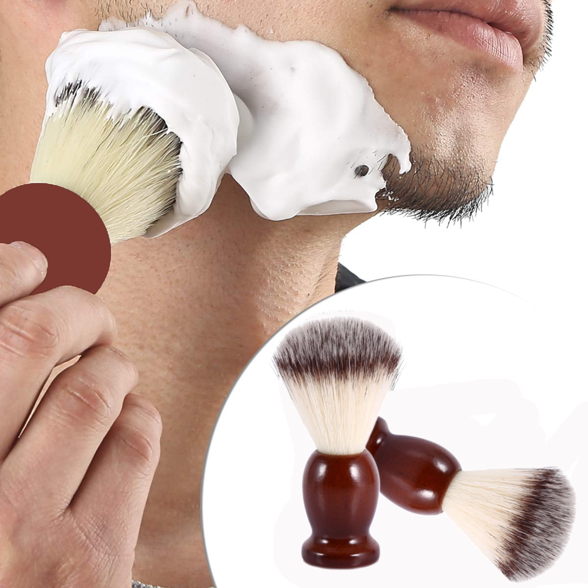 EASTIN Hand Crafted Shaving Brush for Men, Professional Hair Salon Tool ...
