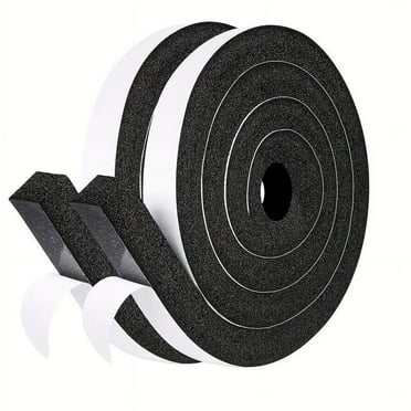NOGIS Foam Tape Air Conditioner Window Seal,1 X 1 Inch Thick Foam ...