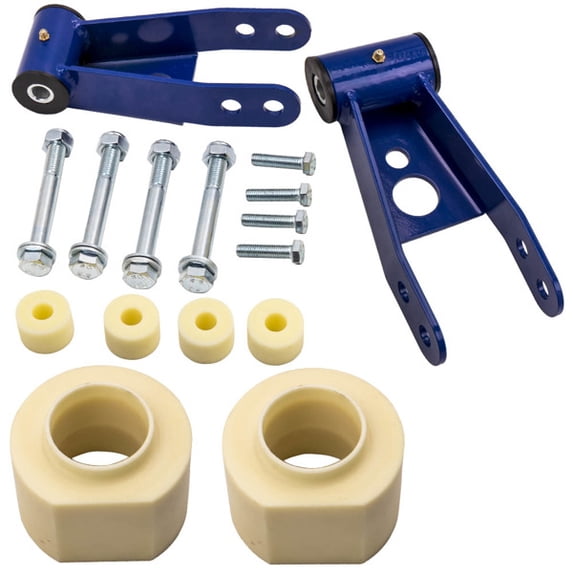 EASTIN Level Lift Kit Front 3'' Rear 2'' Shackle for Jeep Cherokee XJ ...