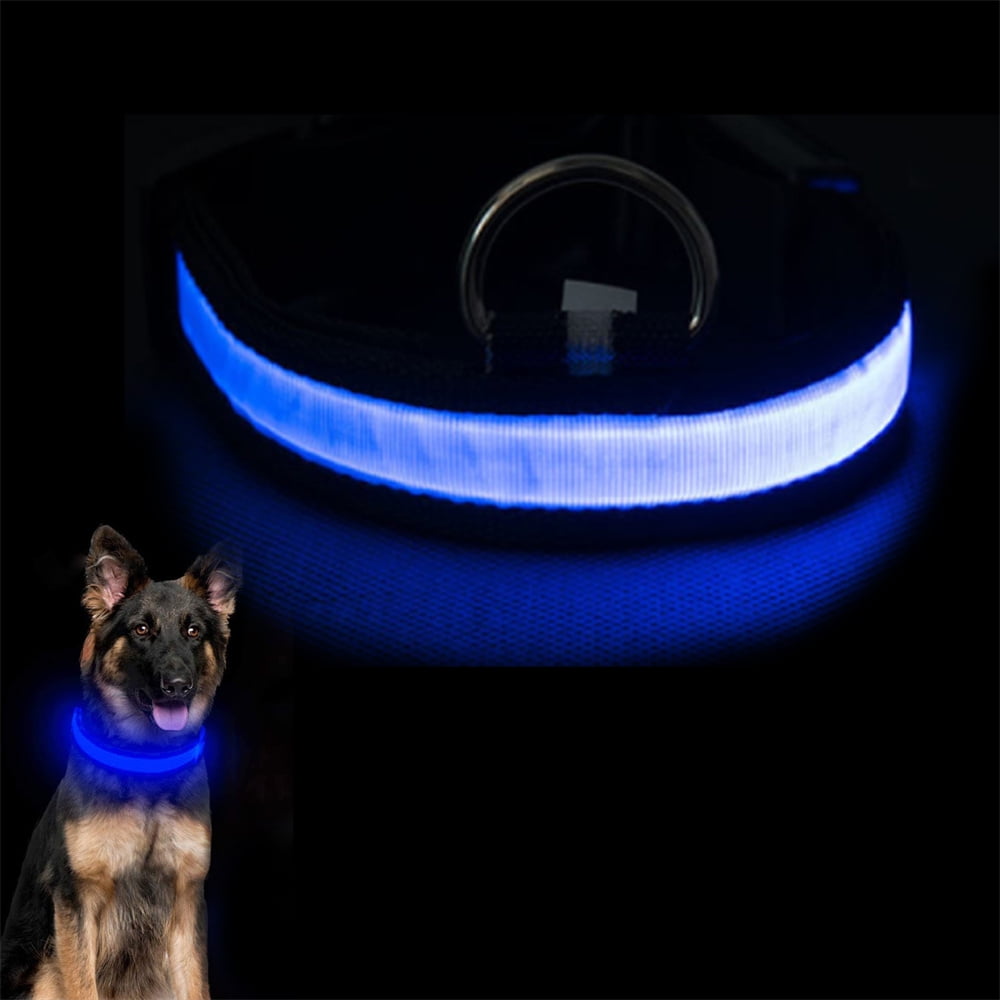 EASTIN Light Up Dog Collar, LED Safety Collar with USB Rechargeable ...