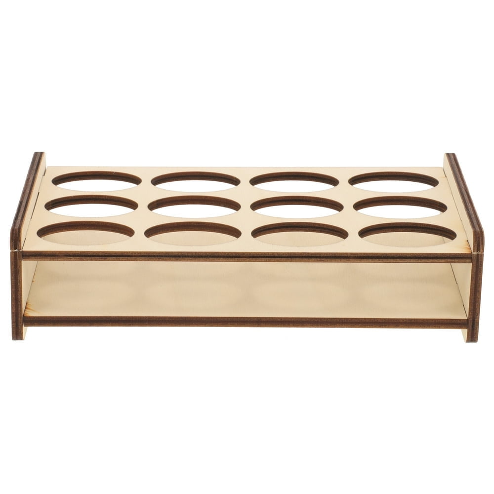 EASTIN Paints Organizer Paint Wooden Storage Rack Pigment Container ...