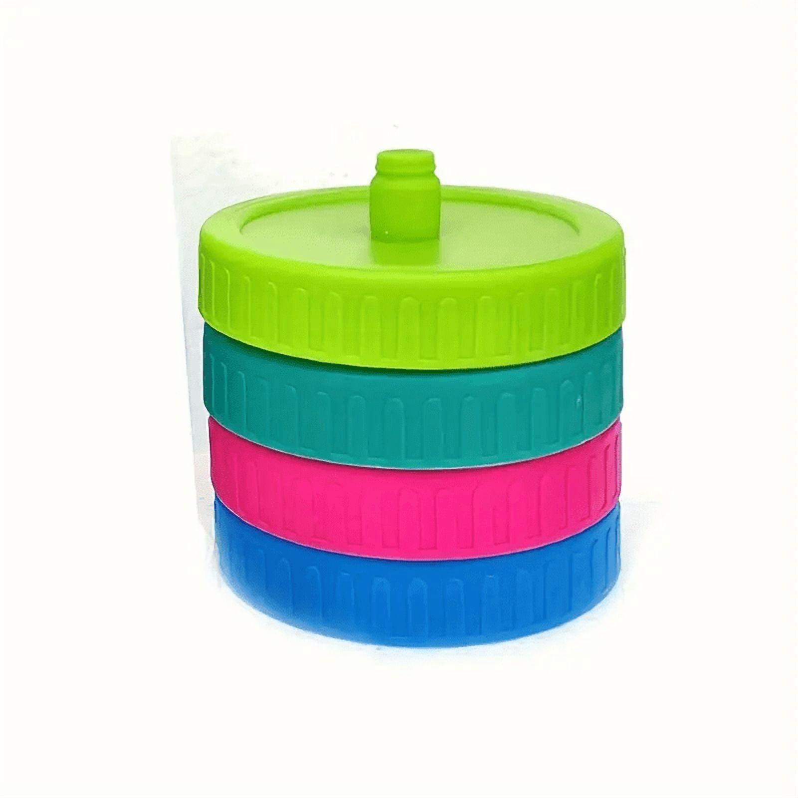 EASTIN Silicone Wide Mouth Pickle Canning Lids with Airlock Caps for ...