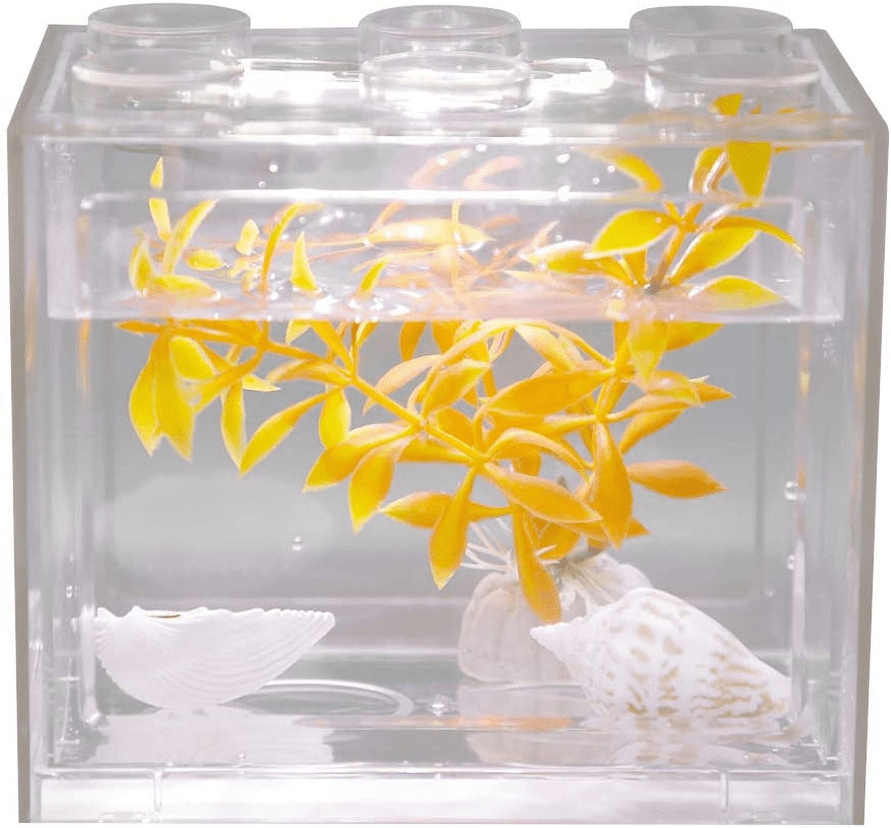 EASTIN Small Betta Fish Tank Multifunctional USB Rechargeable Fish Tank ...