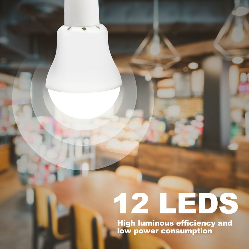 EASTIN Solar Light Bulbs, Outdoor Indoor Home Chicken Coop Lights ...