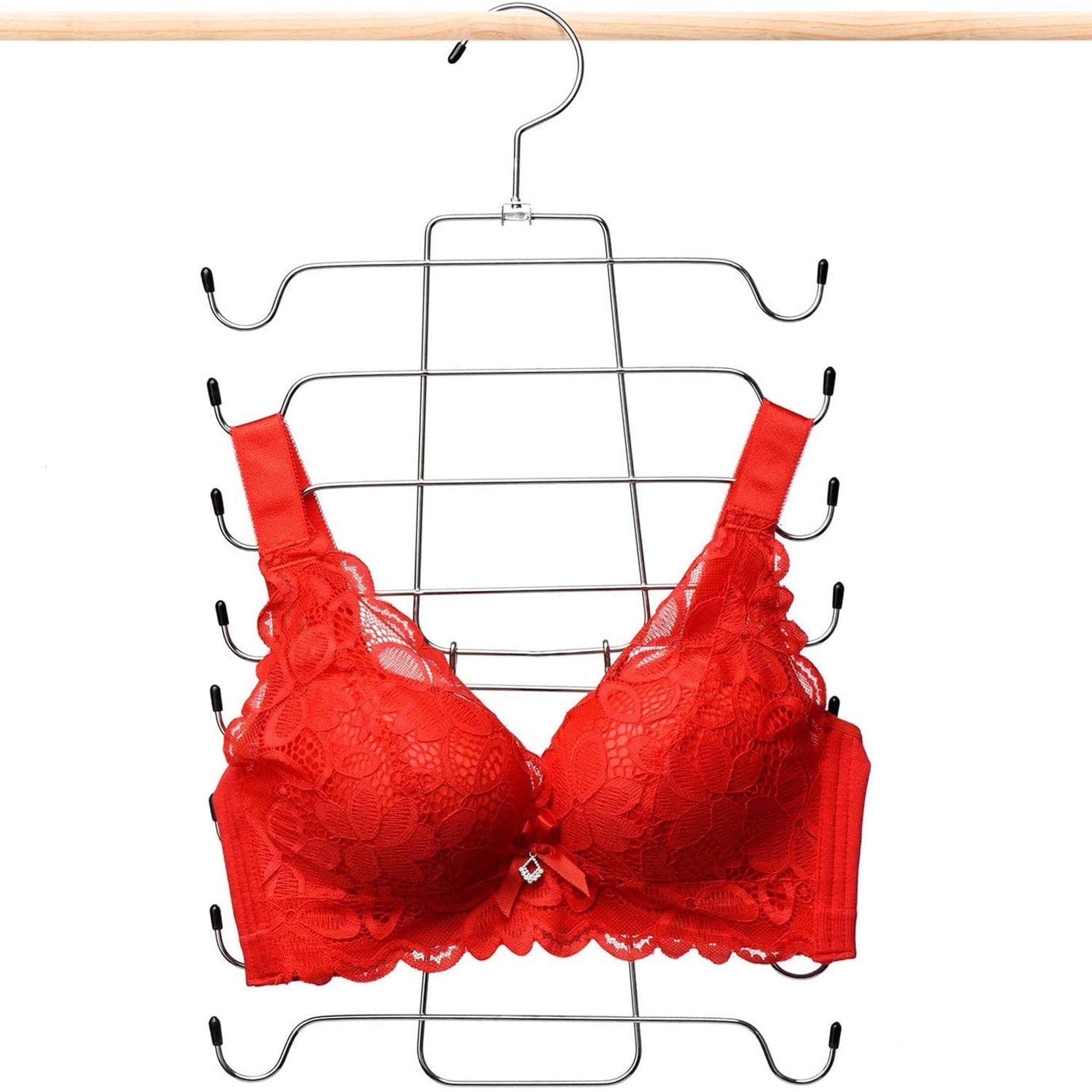 EASTIN Tank Tops Hanger Metal Folding Space Saving Hanger Closet ...